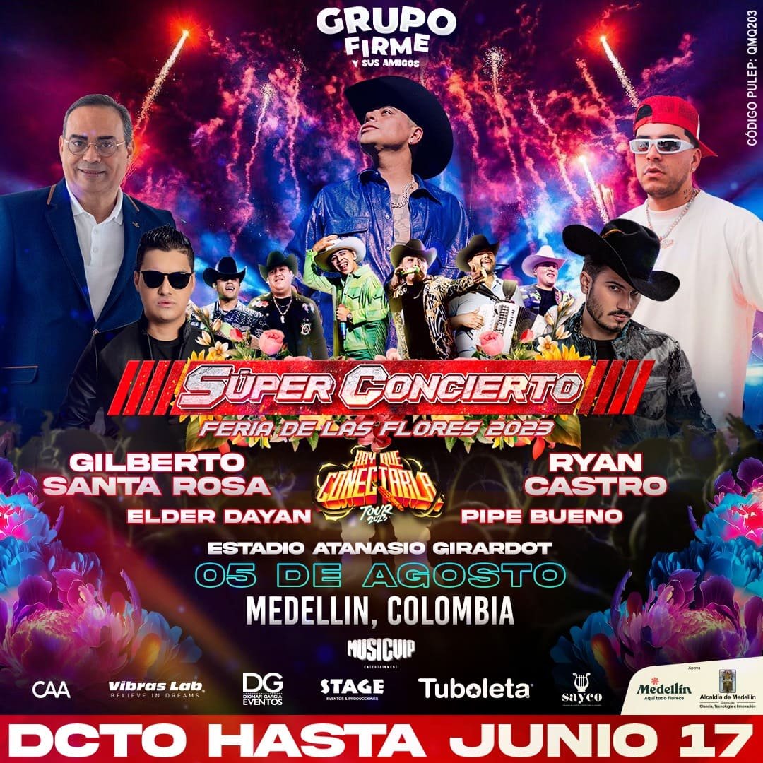 SUPER CONCIERTO FERIA DE FLORES 2023. Celebración musical y cultural en ...